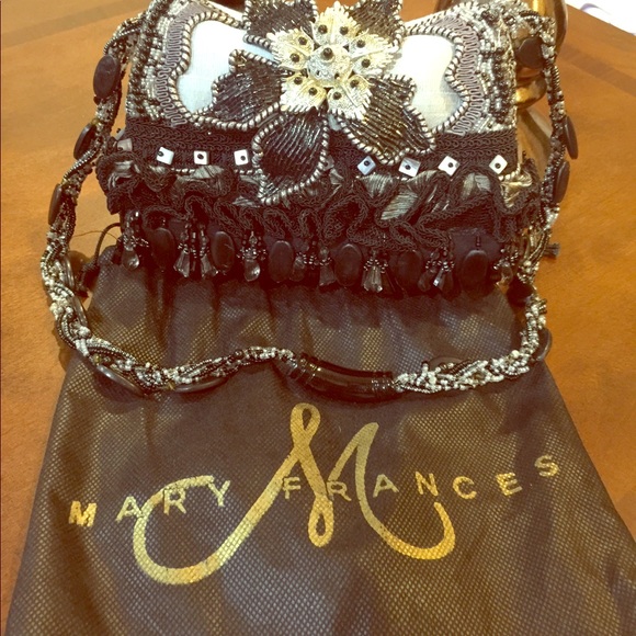 Mary Frances | Bags | Vintage Mary Frances Black Beaded Purse | Poshmark